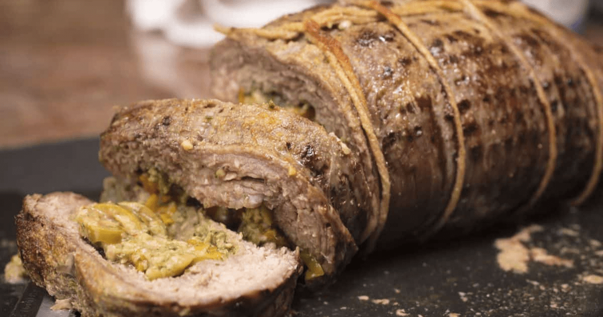 Easy Philly Cheesesteak Meatloaf