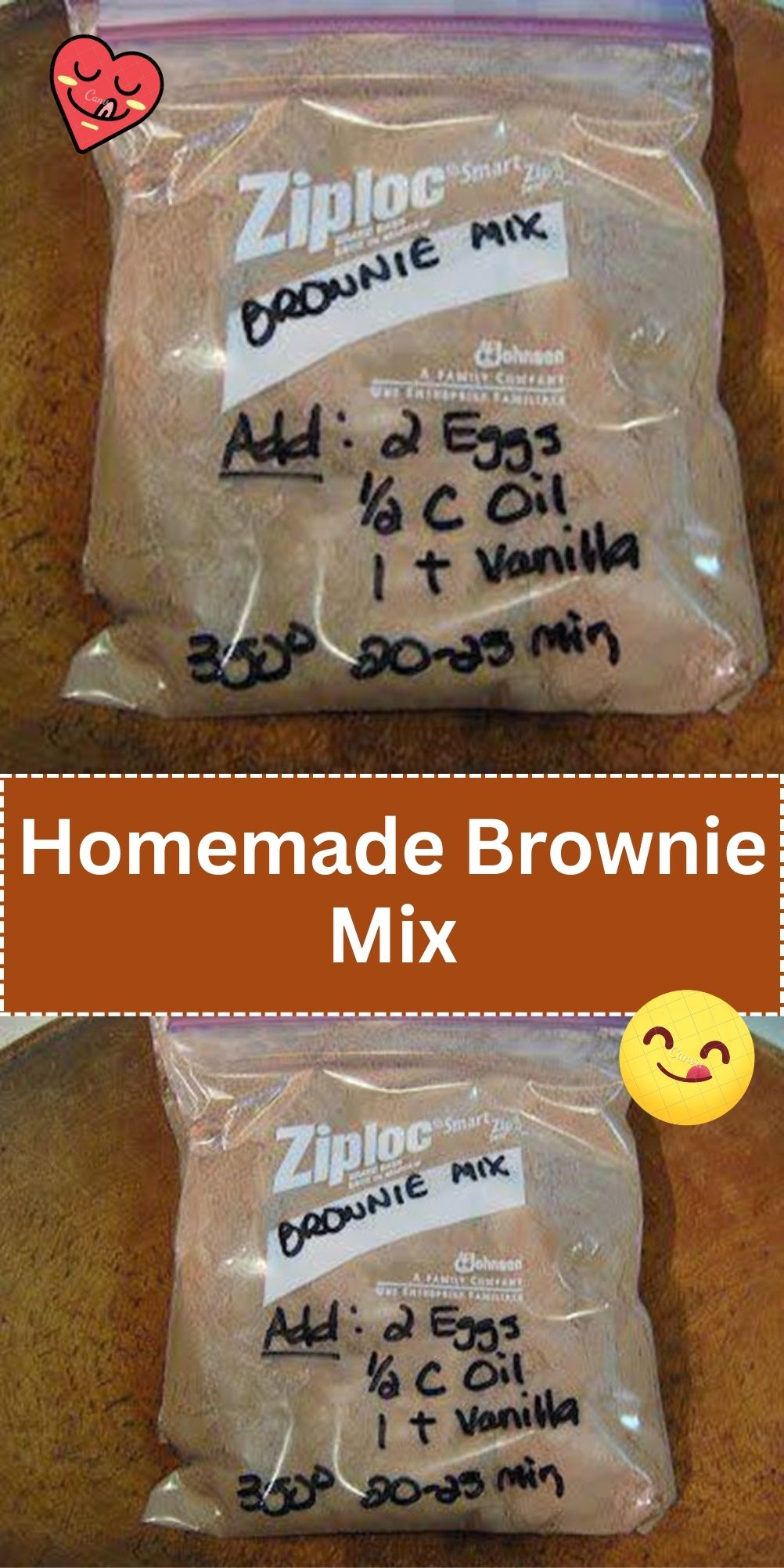 Homemade Brownie Mix