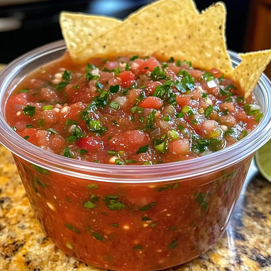 Best Homemade Salsa Ever
