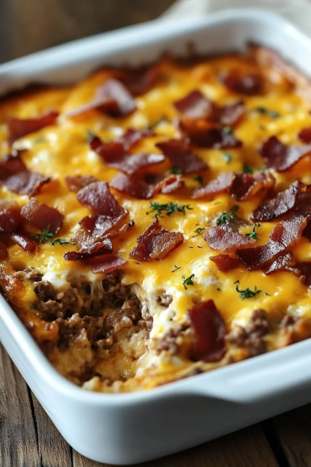 Cheeseburger Casserole