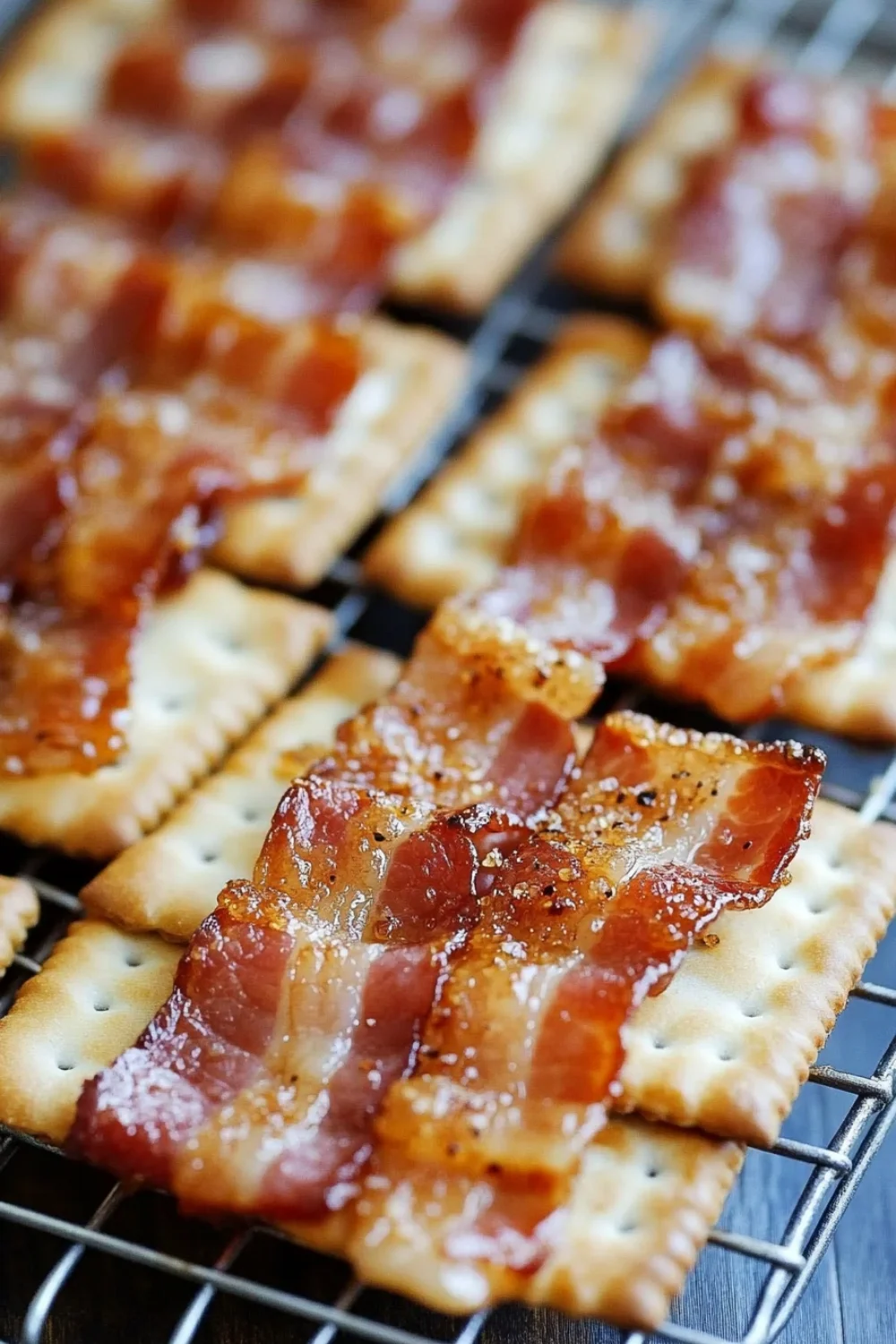 Candied Bacon Crackers
