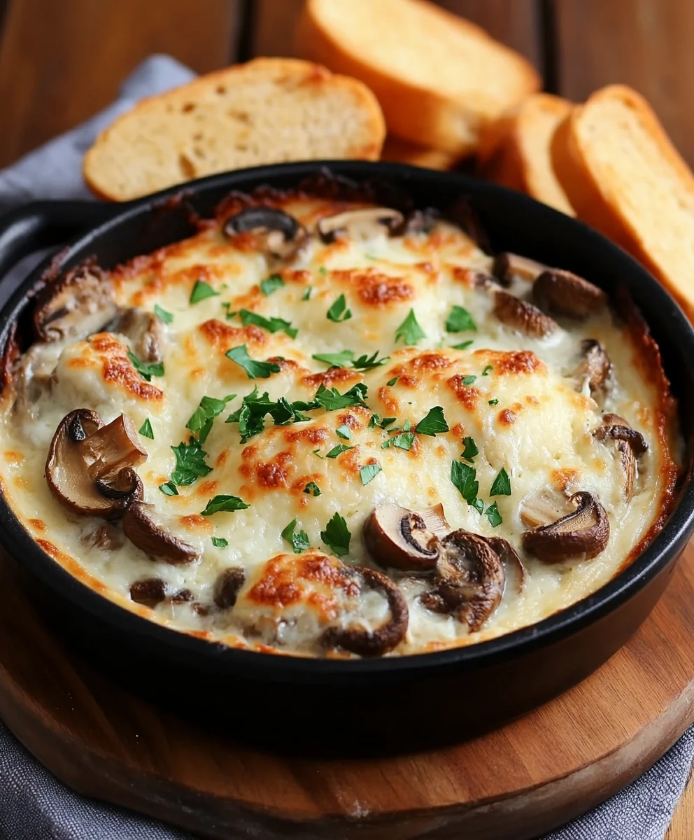 Stuffed Mushroom Dip