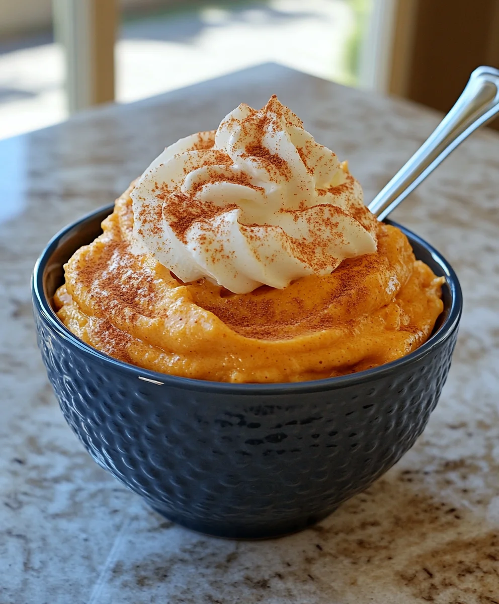 Easy Pumpkin Fluff